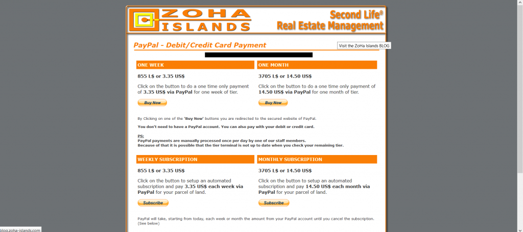 Paying Tier at ZoHa Islands – Terminal/Tier Meter Functions | ZoHa ...